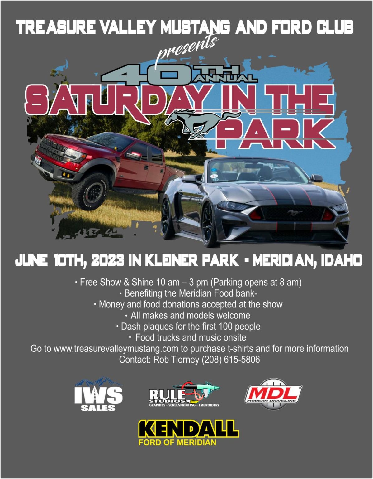 Saturday in the Park Car Show - Idaho Car Culture
