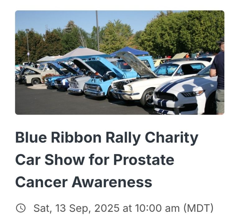 Blue Ribbon Rally Charity Car Show for Prostate Cancer Awareness ...