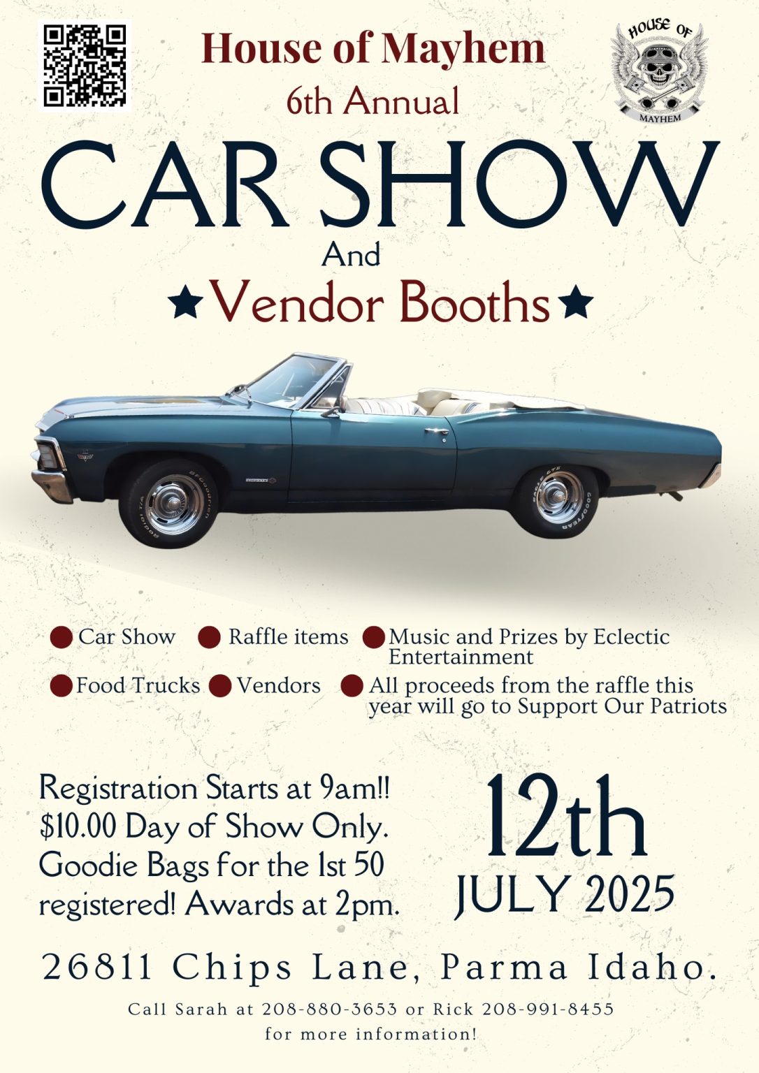 House of Mayhem Car Show - Idaho Car Culture